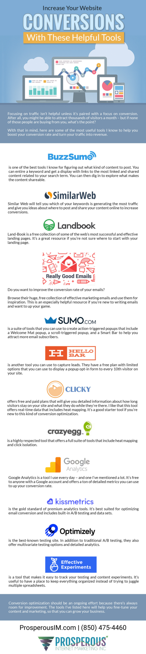 Infographic: Increase Your Website Conversions with These Helpful Tools